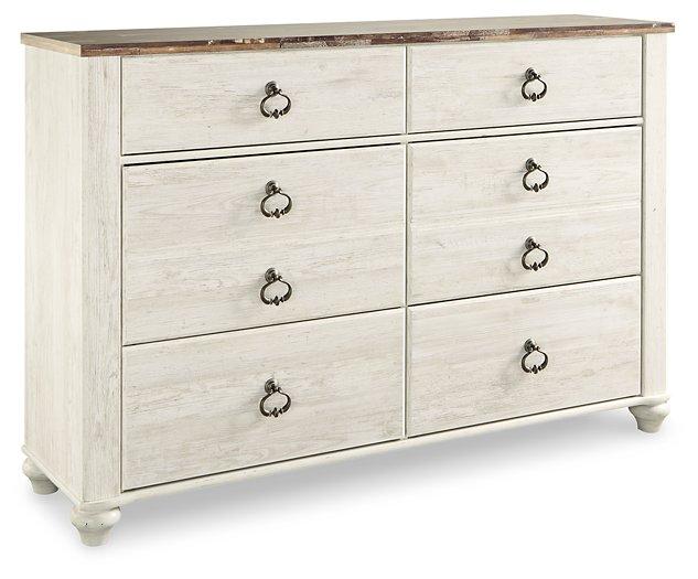 Willowton Dresser | Miracle Furniture (Tampa, FL)