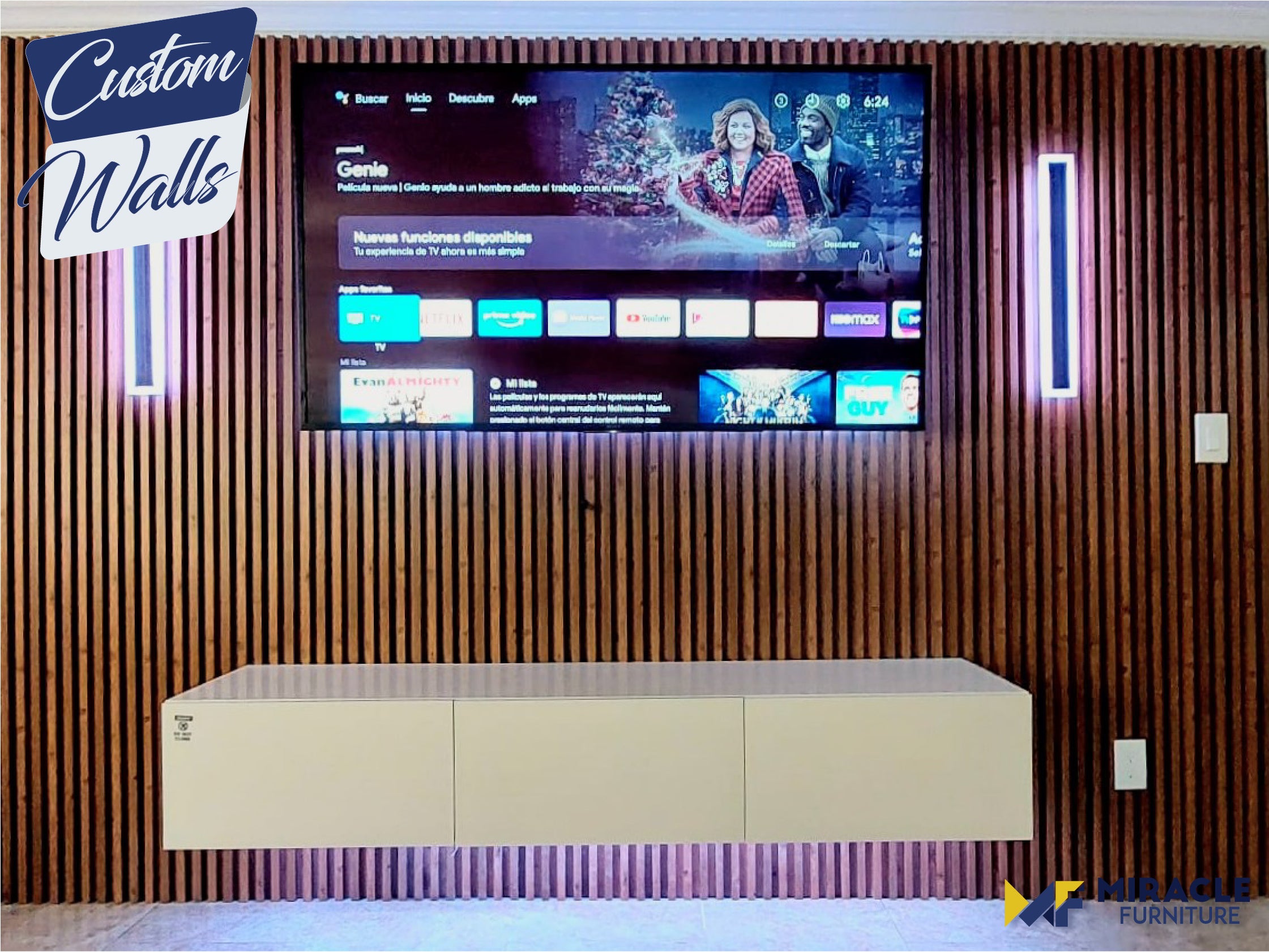 Custom Walls Designs | Miracle Furniture (Tampa, FL)