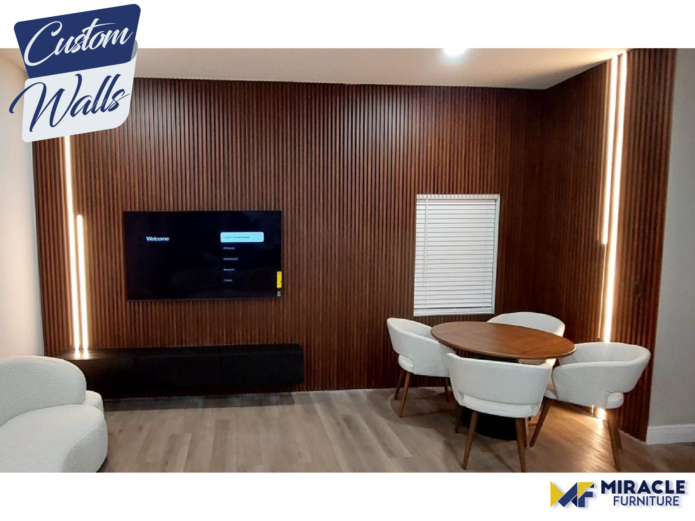 Custom Walls Designs | Miracle Furniture (Tampa, FL)